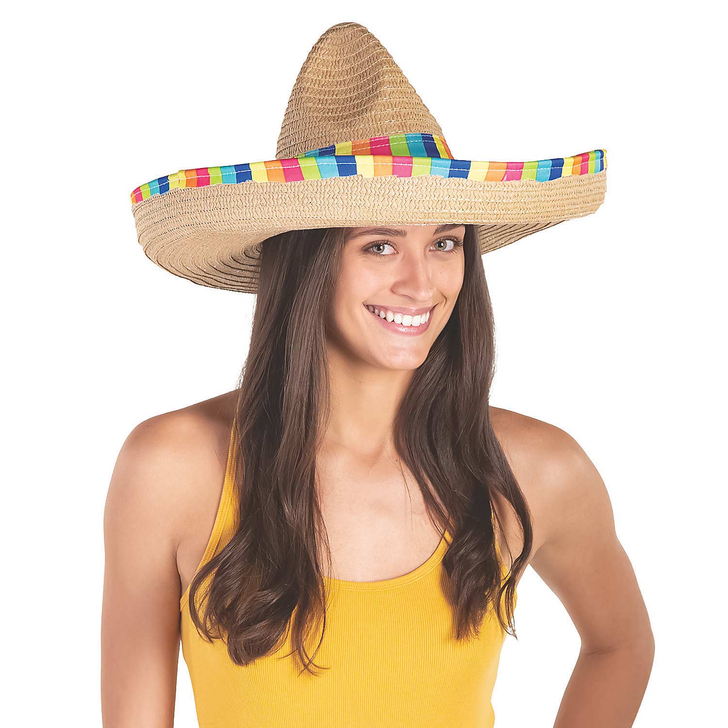 Bright Stripe Sombrero 24" (EACH)