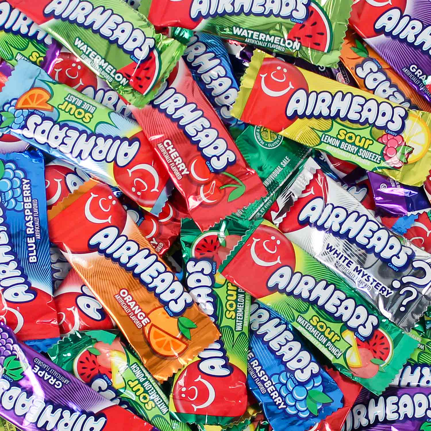 Candy Assortment - Airheads Mini Bars Sweet and Sour (100 PACK)