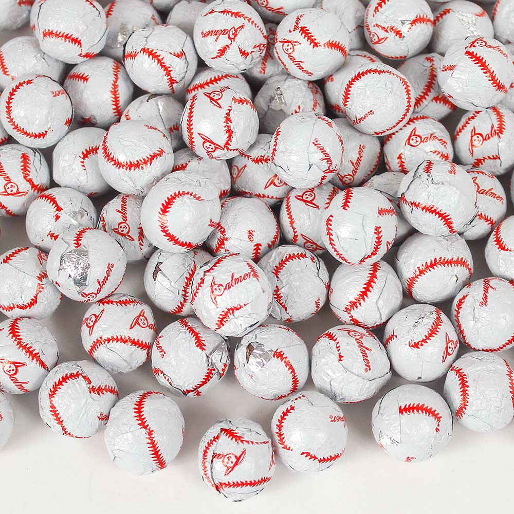 Chocolate Baseballs .75" (100 PACK)
