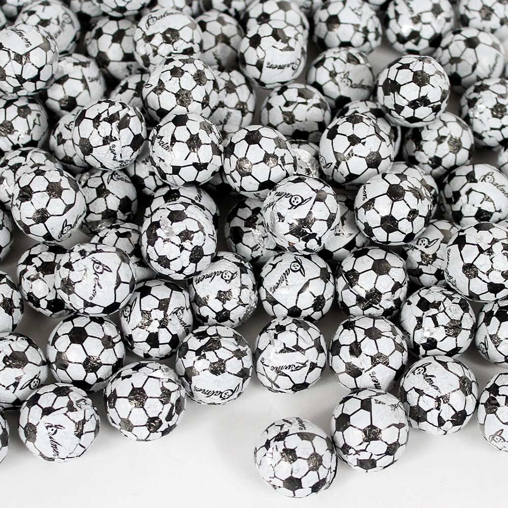Chocolate Soccer Balls .75" (100 PACK)