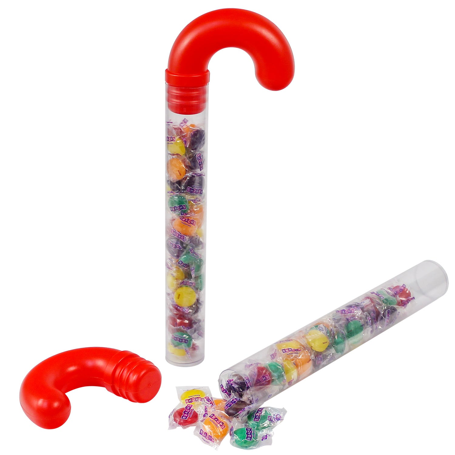 16" Hard Candy-Filled Candy Cane
