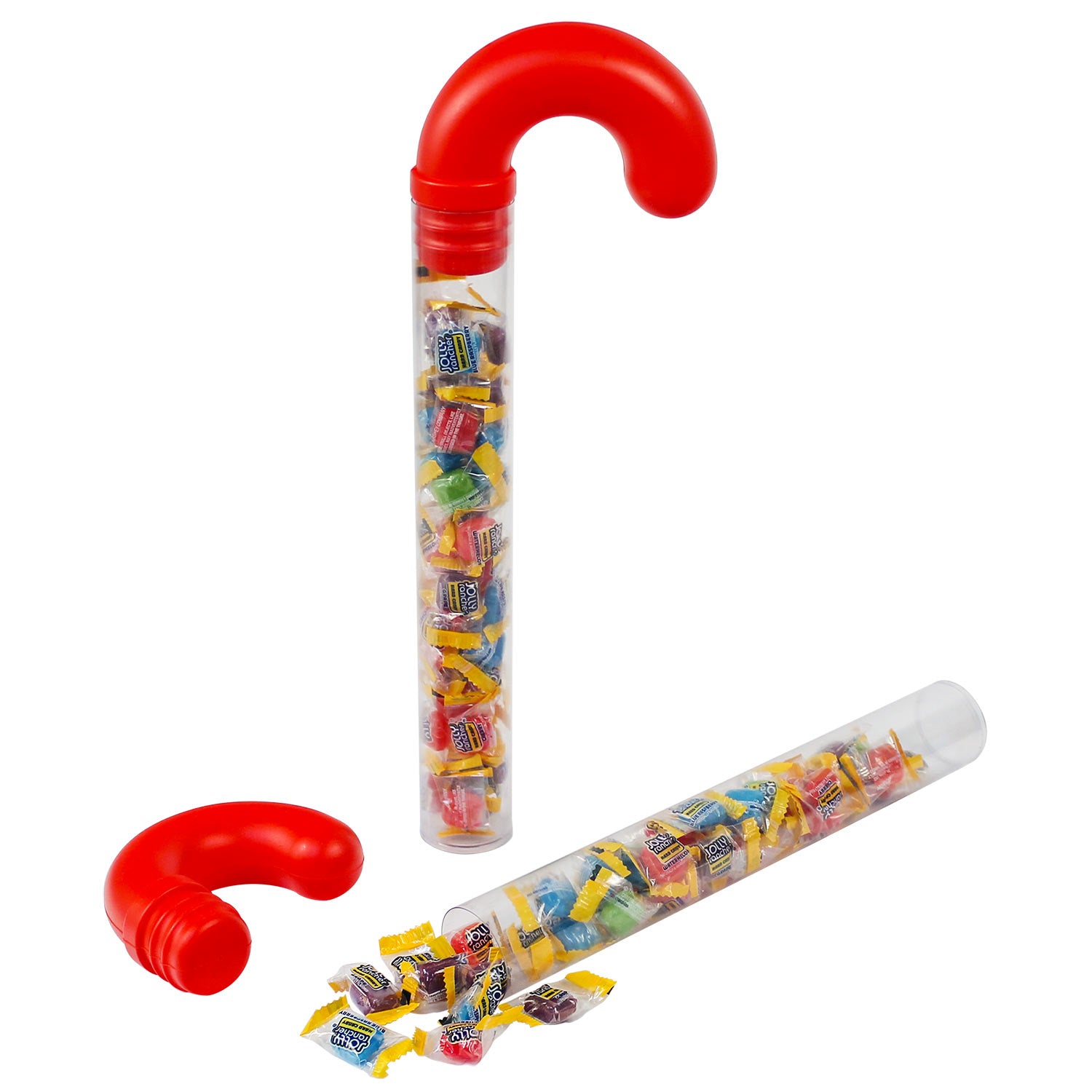 16" Jolly Rancher-Filled Candy Cane