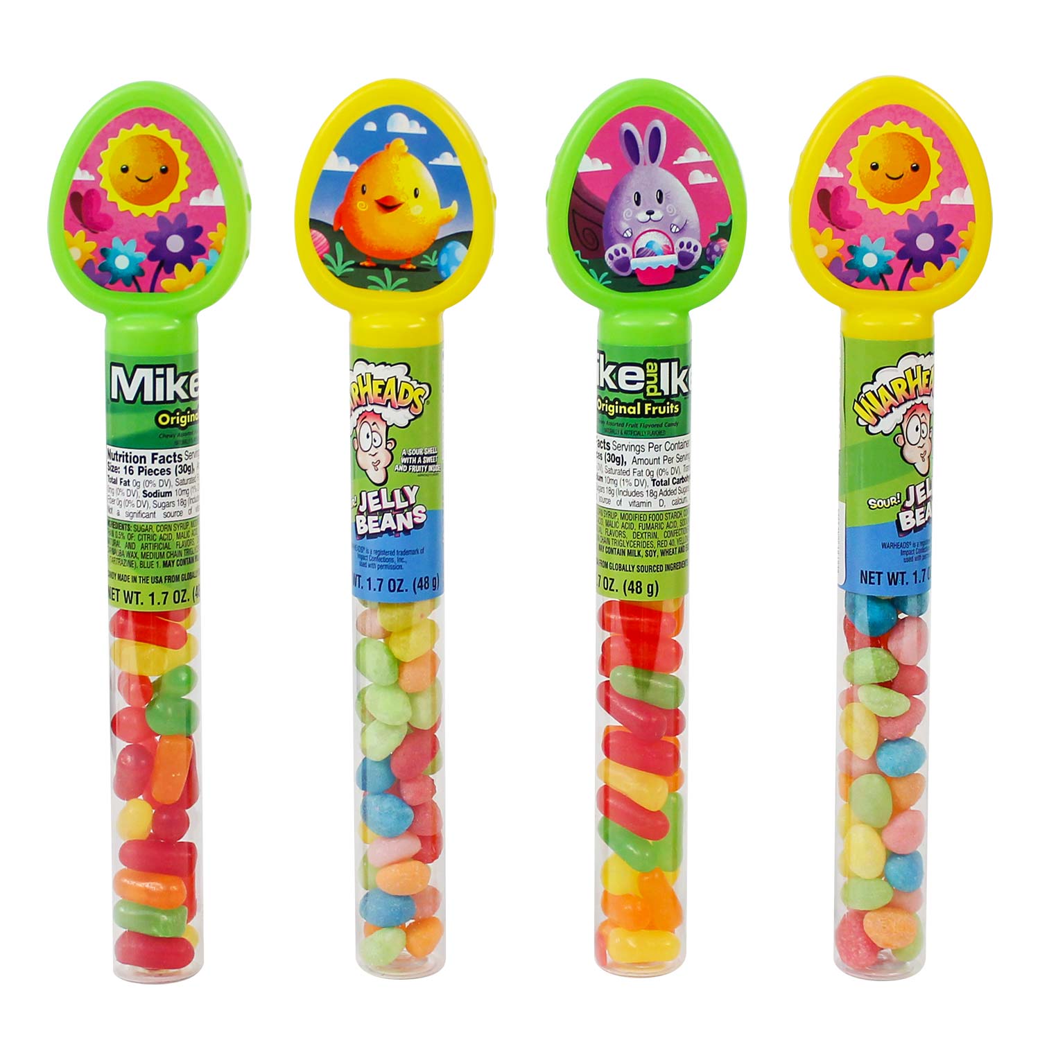 Easter Candy Tubes Assorted 10" (EACH)