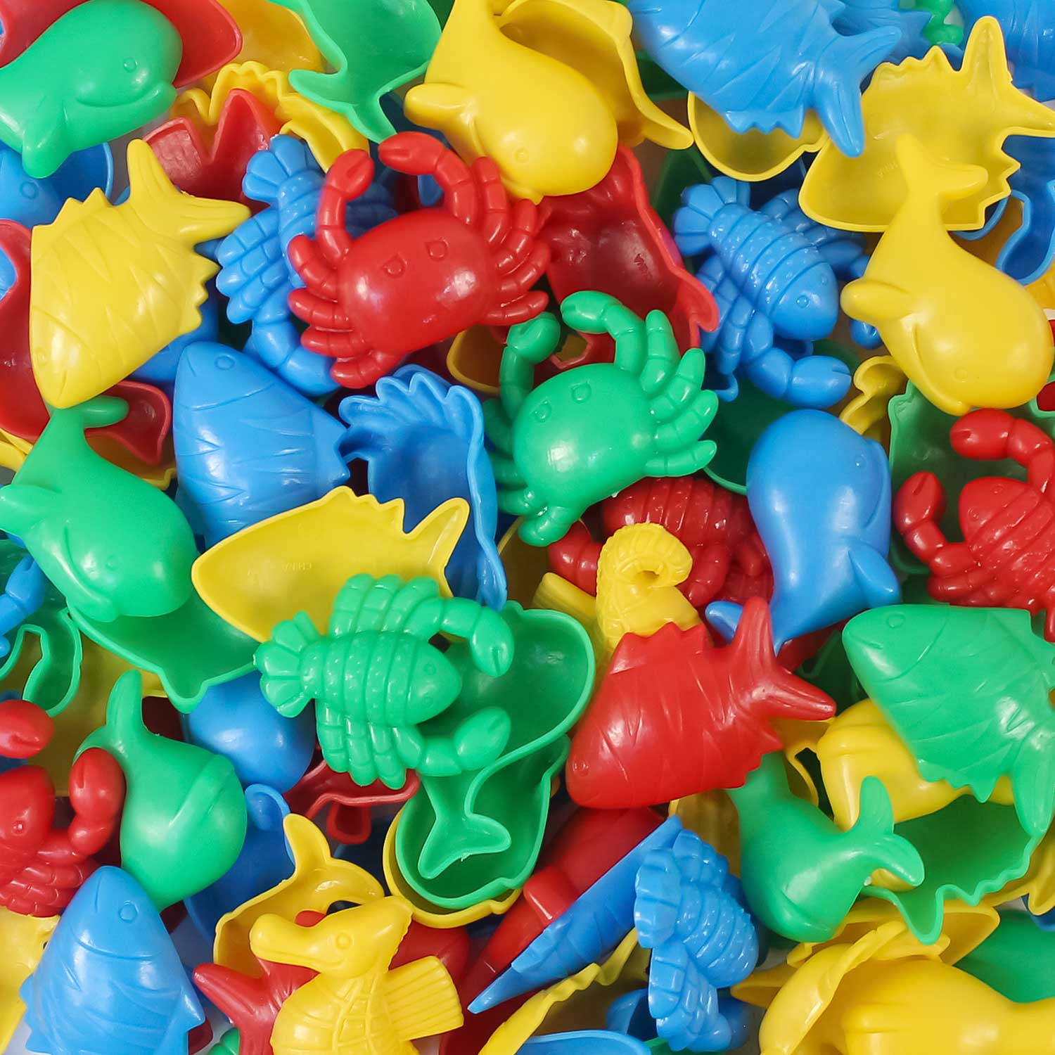 Plastic Sea Life Creature Assortment 2" (144 PACK)