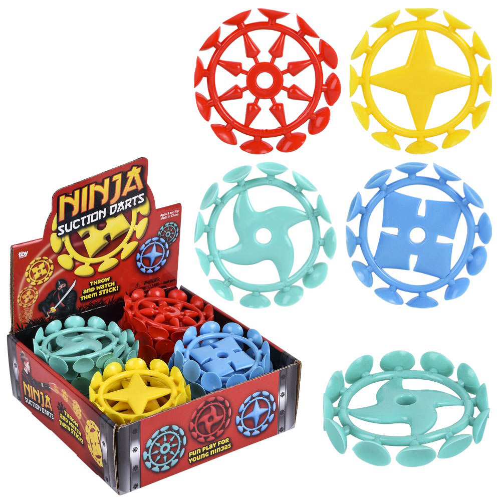 Ninja Suction Dart Assortment 2.75" (24 PACK)