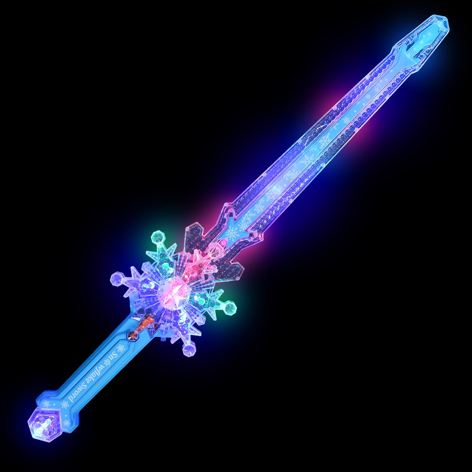 Light Up Snowflake Sword 23" (EACH)