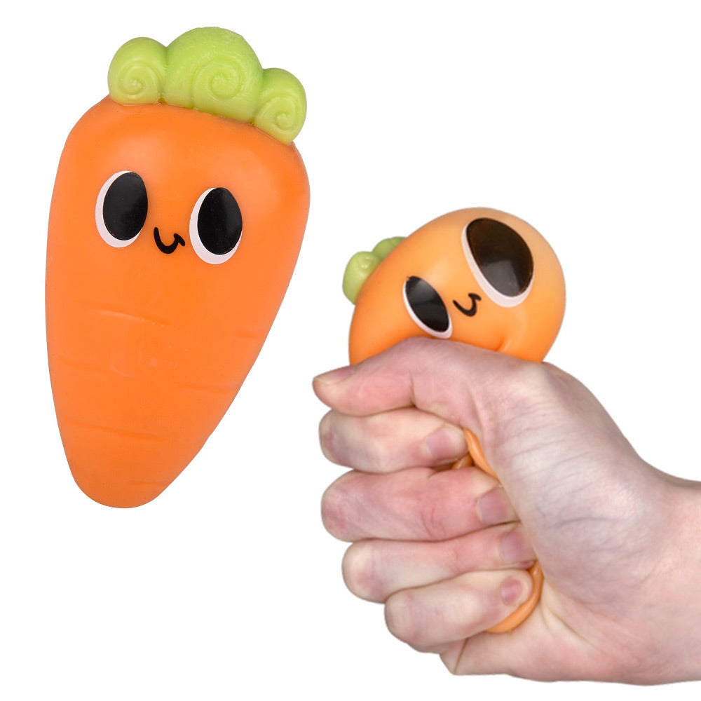 Squish Stretch Carrots 3.5" (DZ)