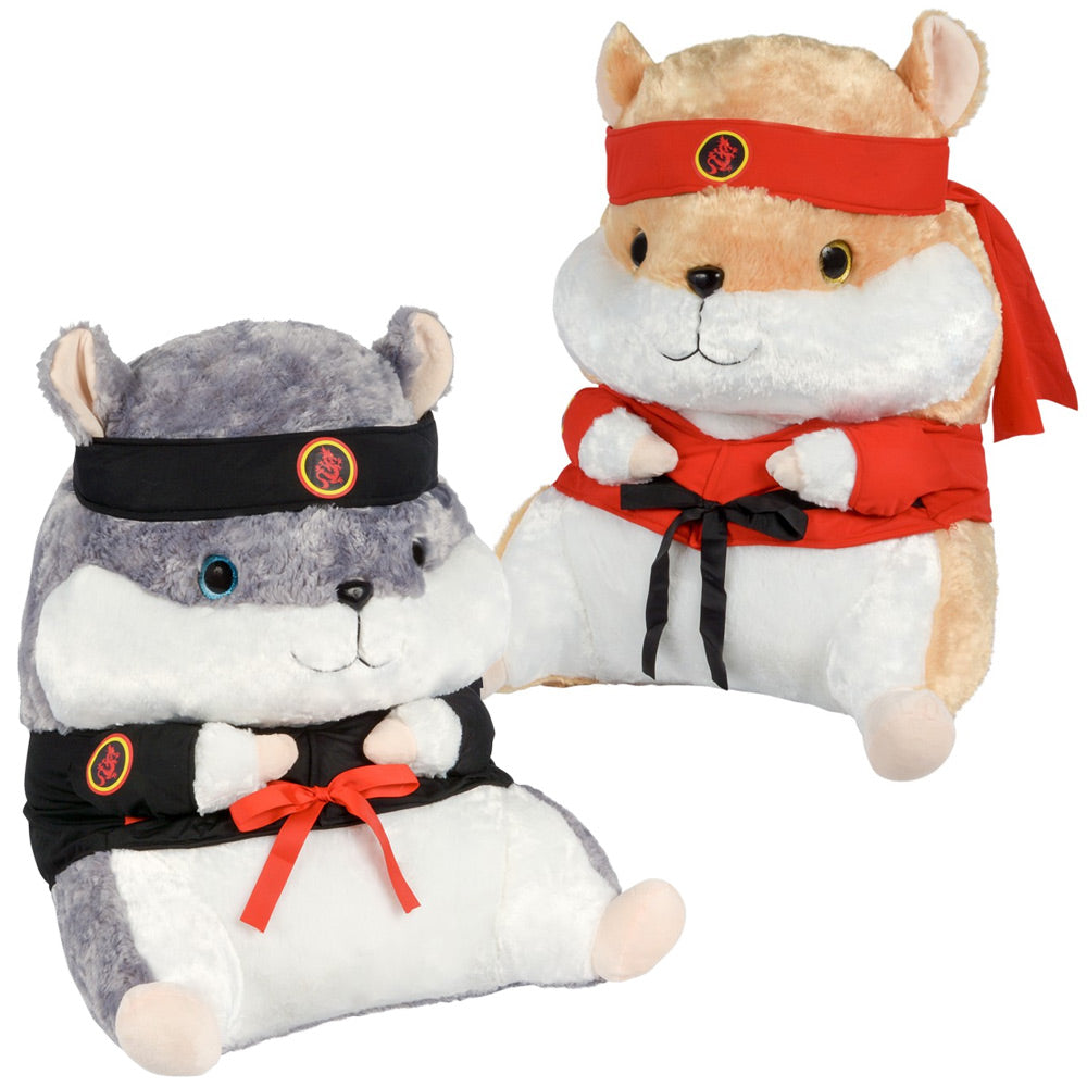 Plush Belly Buddy Ninja Hamster Assorted 26" (EACH)