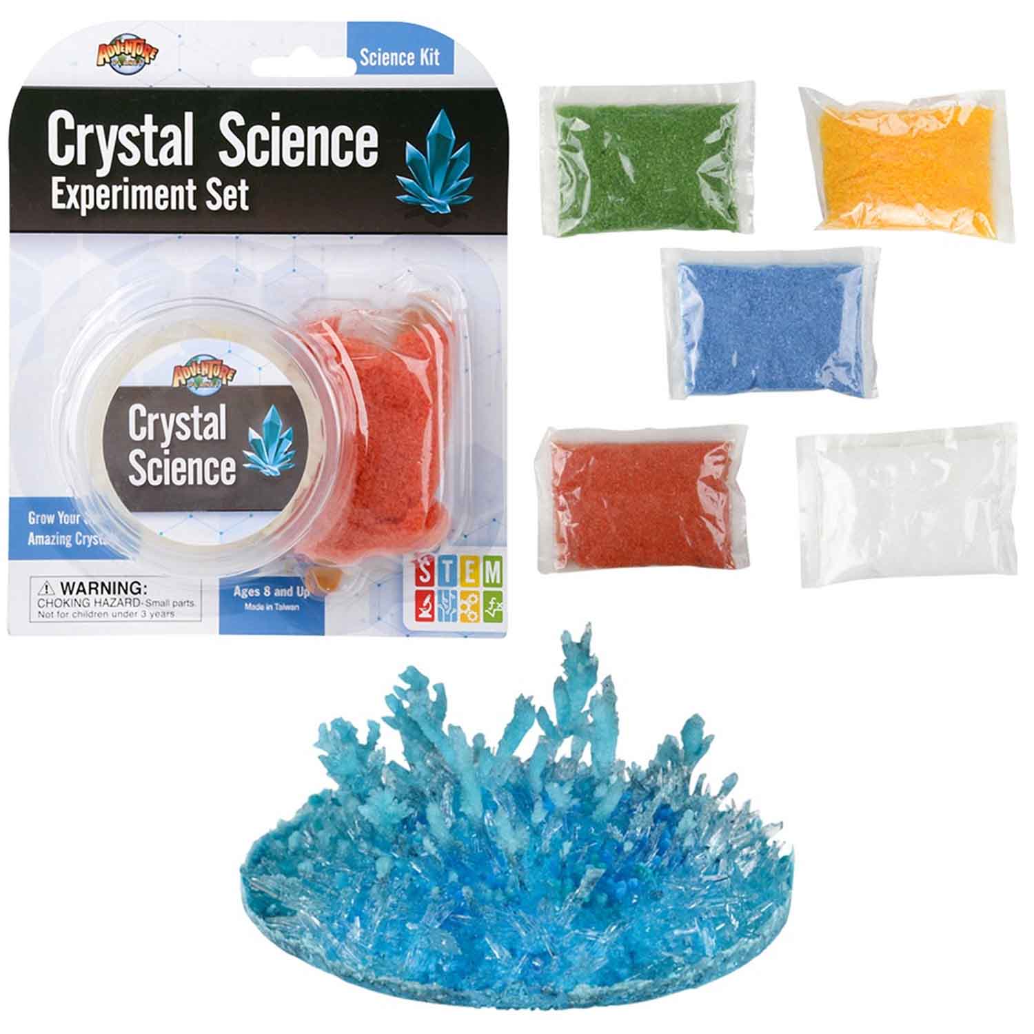 Growing Crystal Set Assortment 3" (DZ)