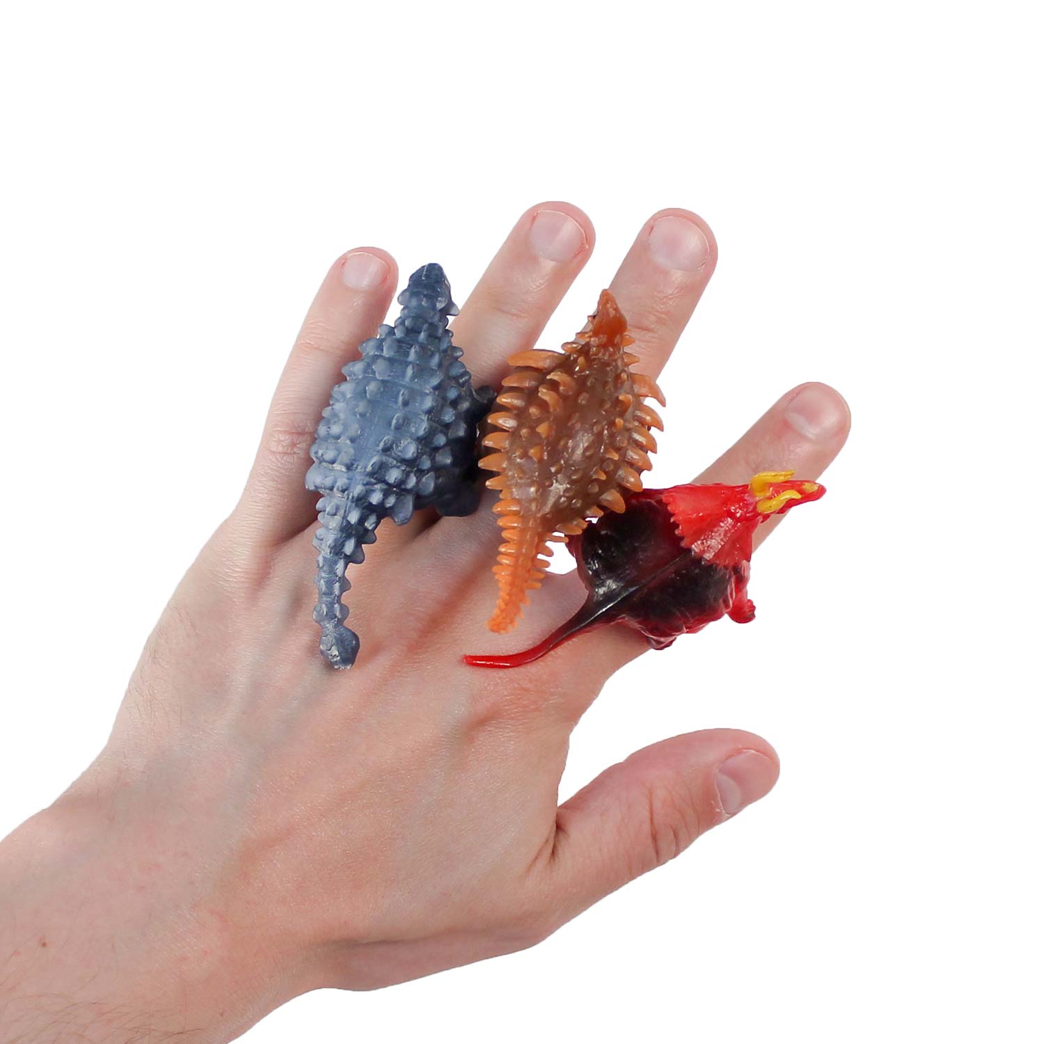 Jumbo Dinosaur Ring Assortment 2" - 3" (100 PACK)