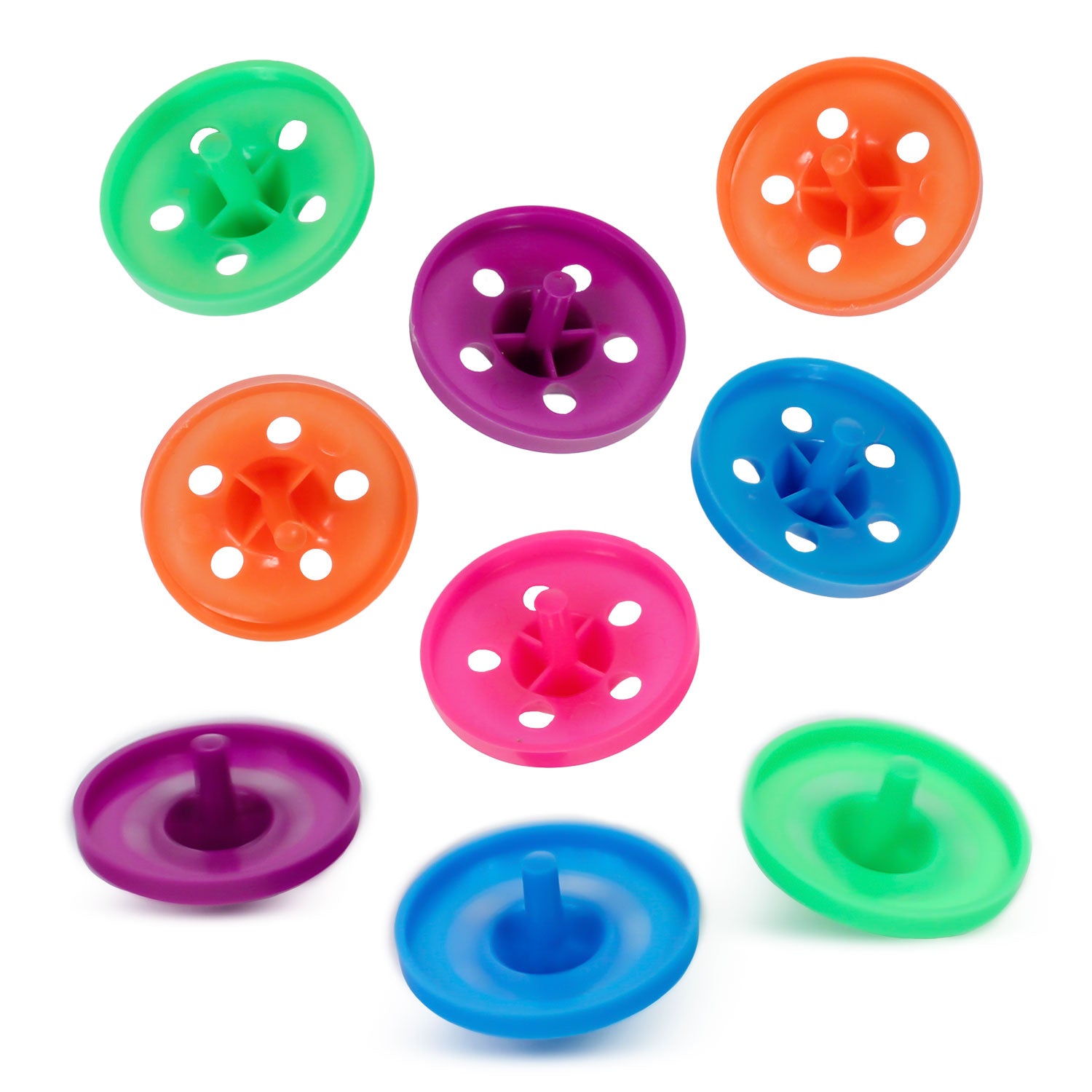 Mini Spinning Top Assortment 1-5/8" (144 PACK)