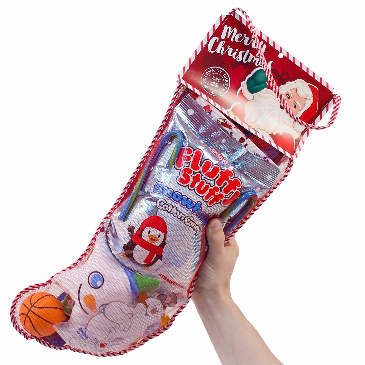 Filled Christmas Stocking 21"
