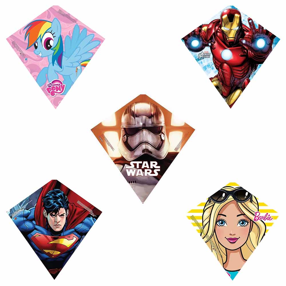 Sky Diamond Poly Diamond Kite Assorted 23" (EACH)