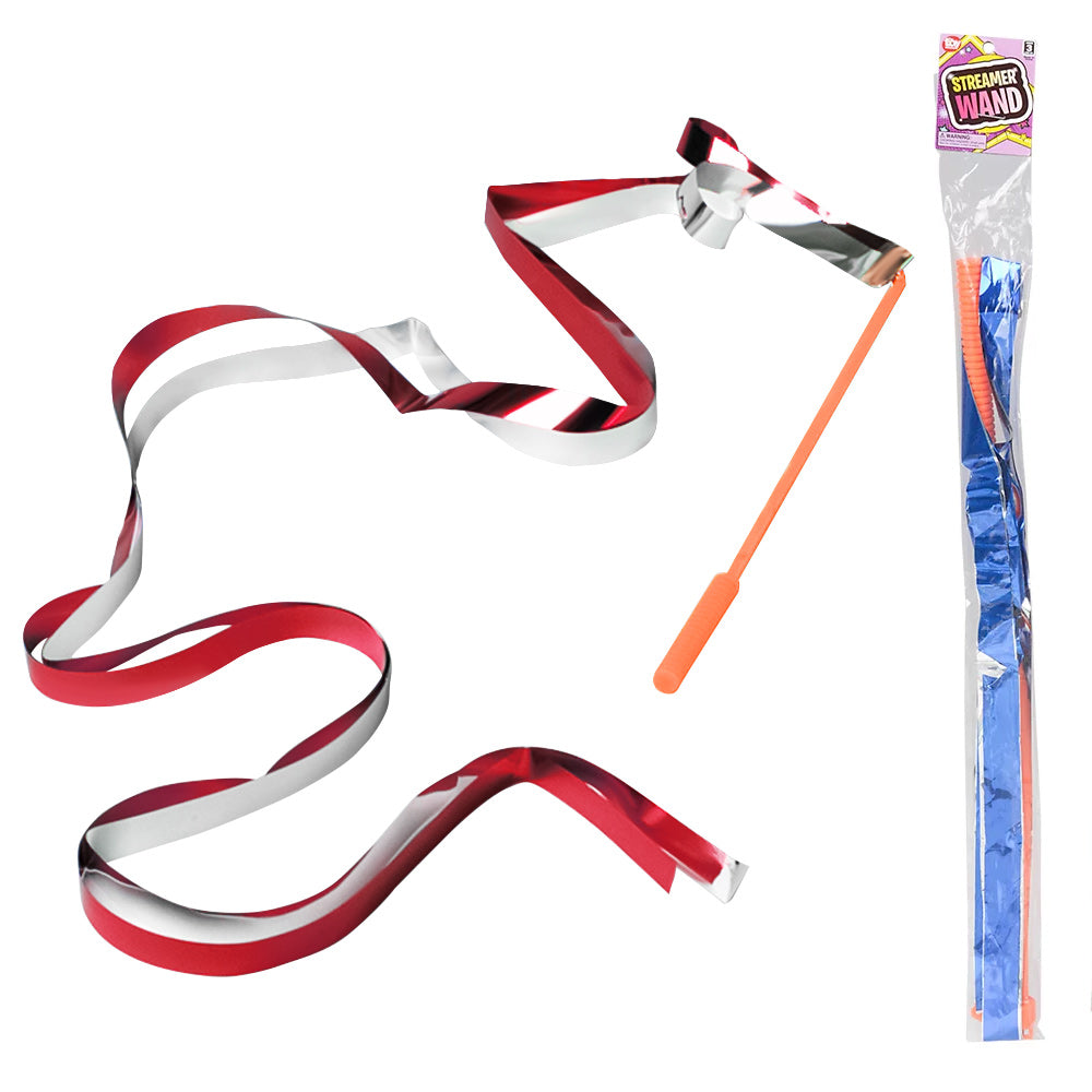 Dancing Streamer Wand Assortment 14" (DZ)