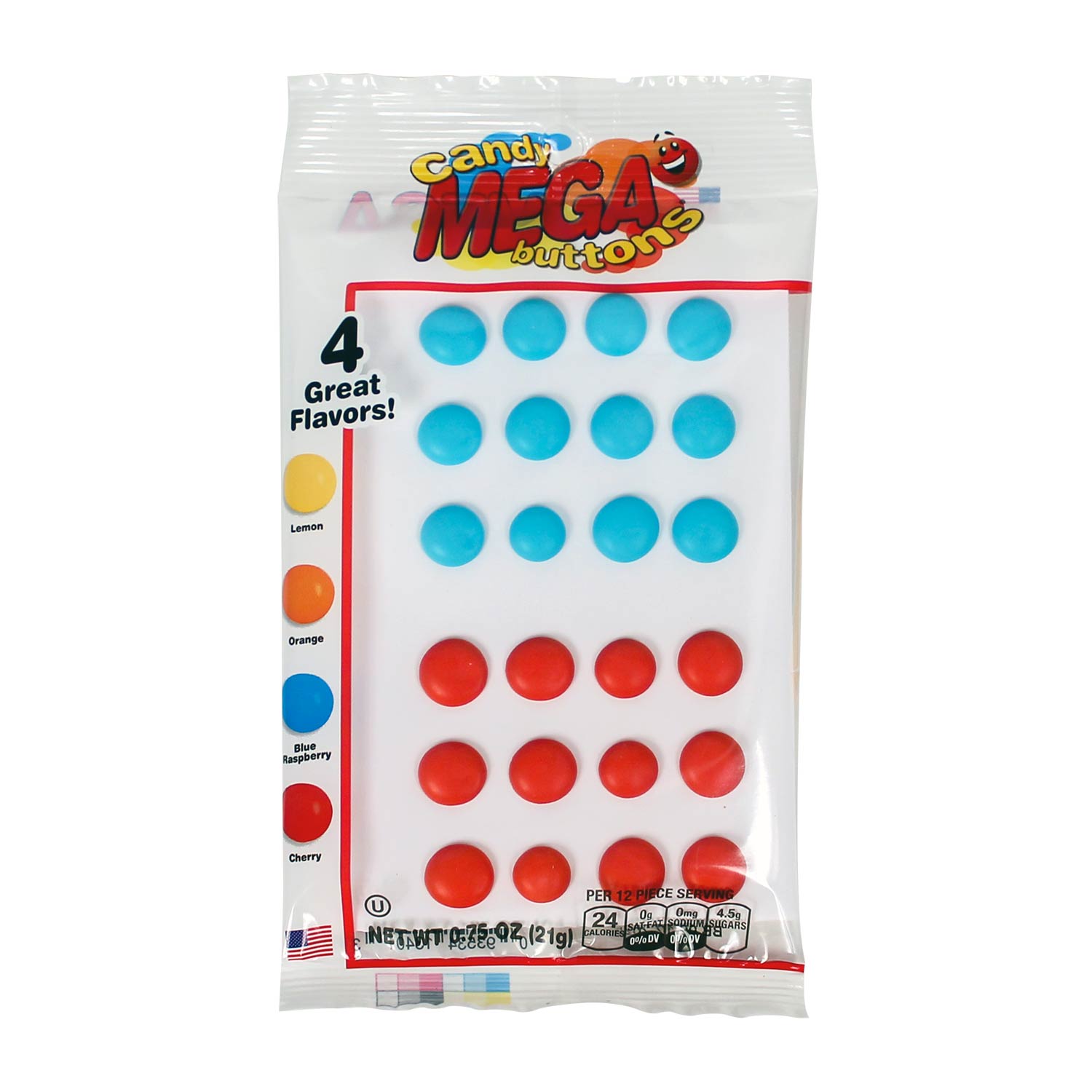 Mega Buttons Candy .75 oz