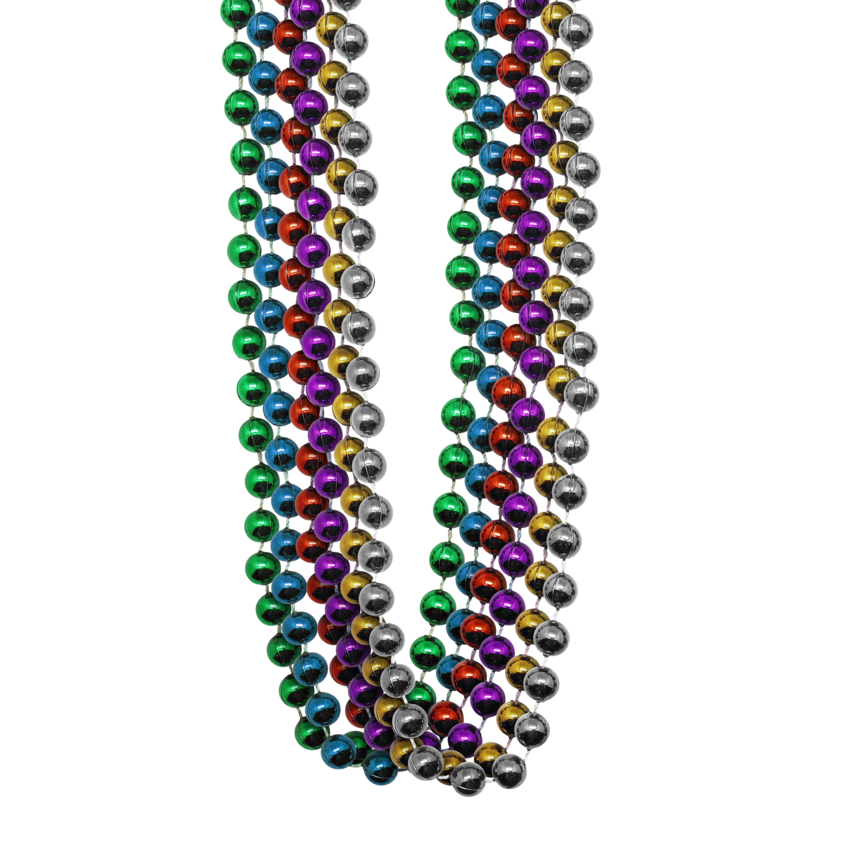 Beads - Round 18mm Assortment 72" (DZ)