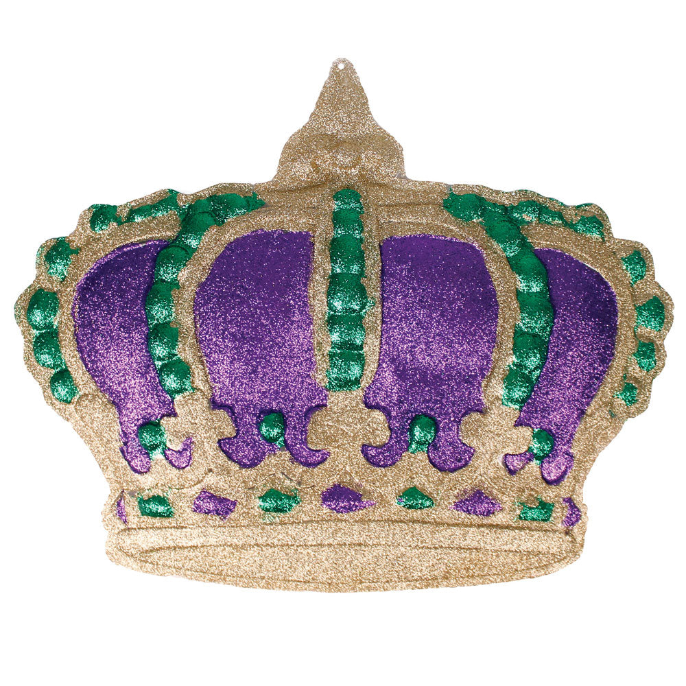 Glitter Crown Plaque 23" (EACH)