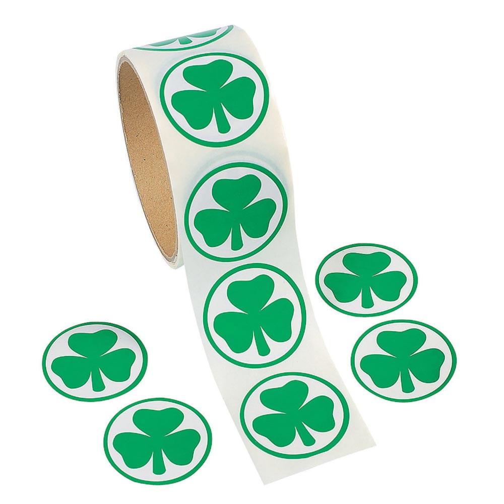 Stickers - Shamrock 1.5" (100 PACK)