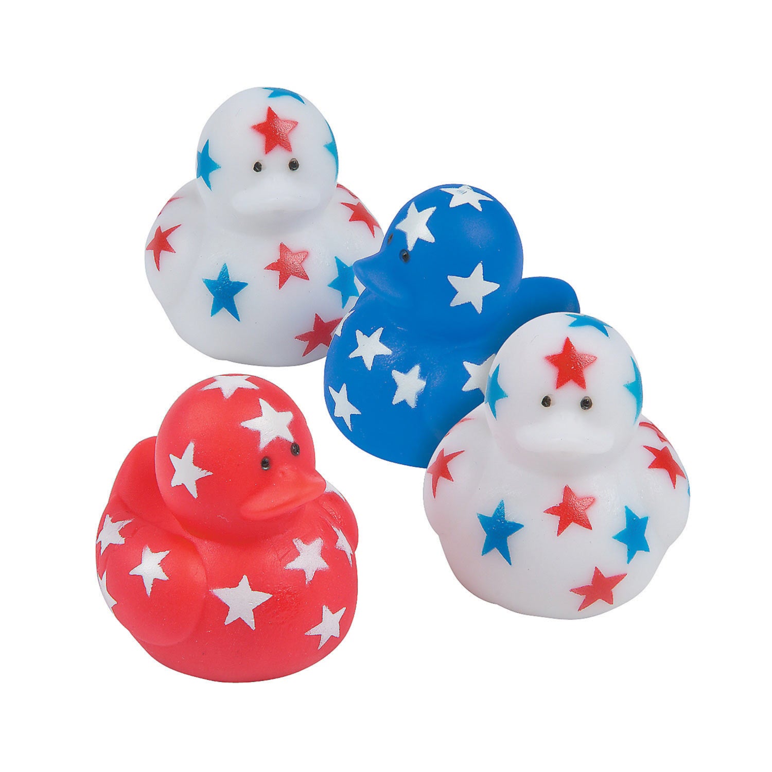 Patriotic Rubber Duckling Assortment 1.5" (24 PACK)