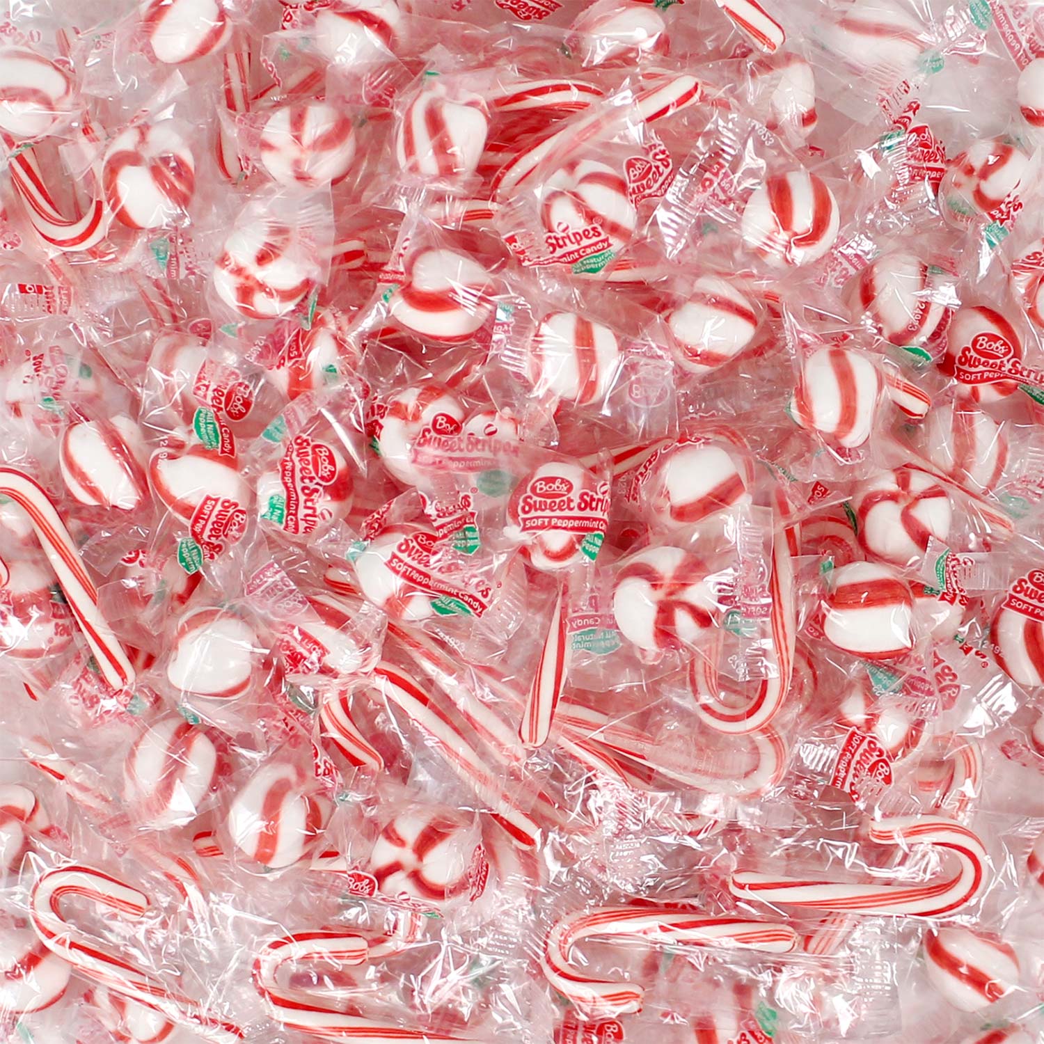 150-Pack Peppermint Stripe Assortment