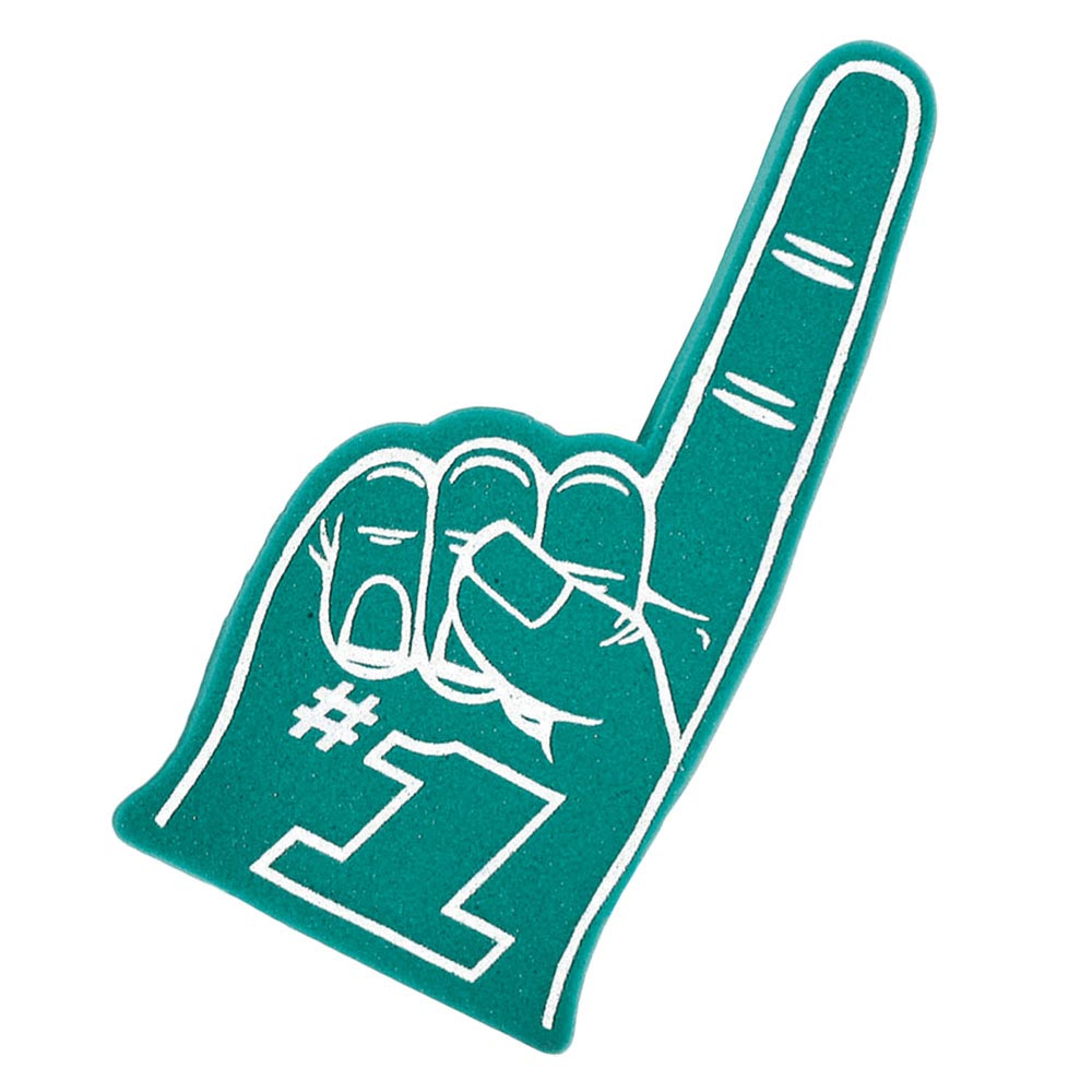 Foam #1 Hand - Green 18" (EACH)