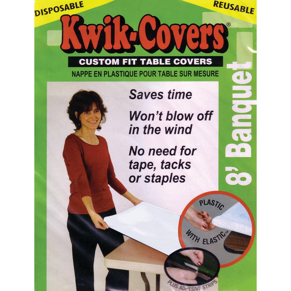 Kwik Cover - White 8' x 30" (25 PACK)