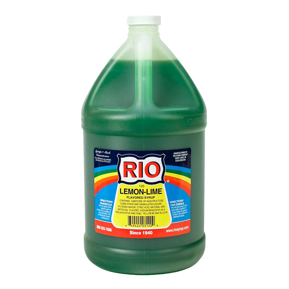 RIO® Lemon-Lime Snow Cone Syrup (Gallon)