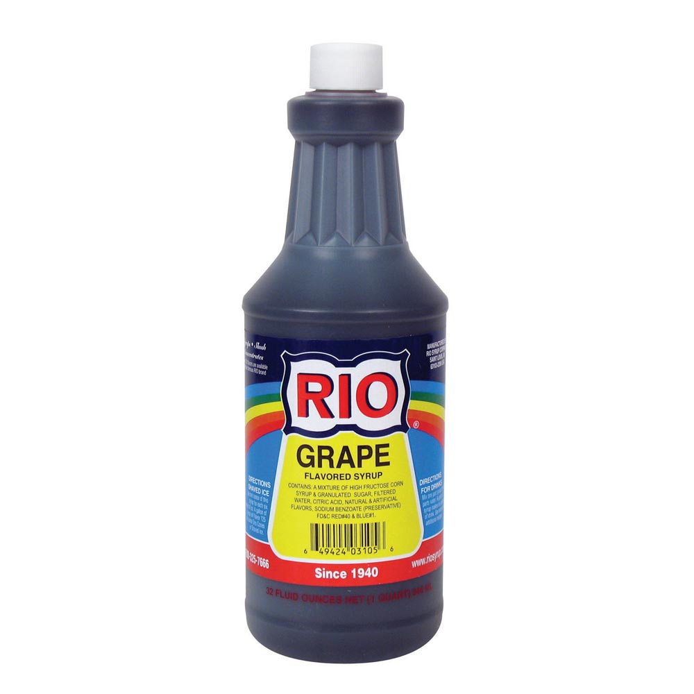 RIO® Grape Snow Cone Syrup (Quart)