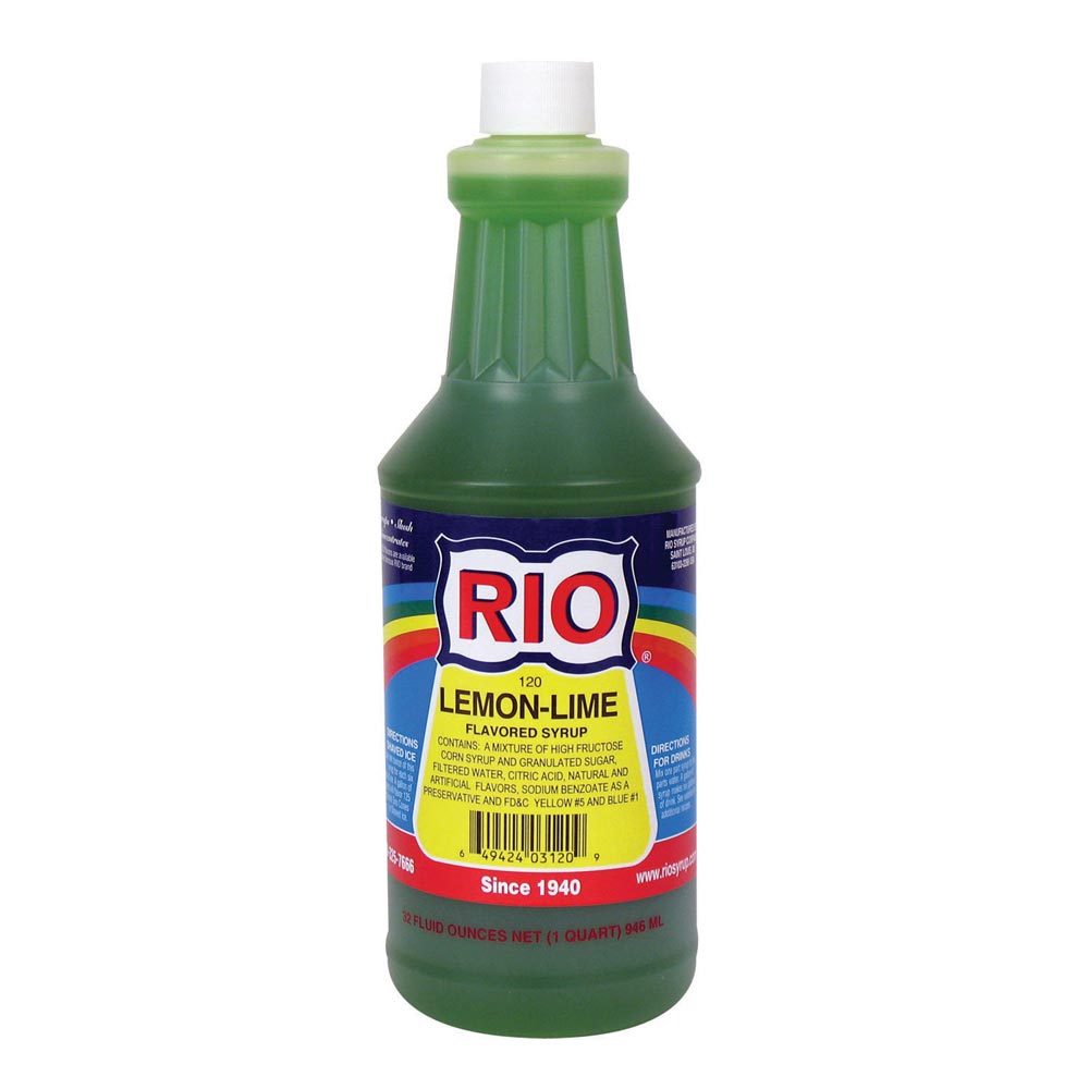 RIO® Lemon-Lime Snow Cone Syrup (Quart)