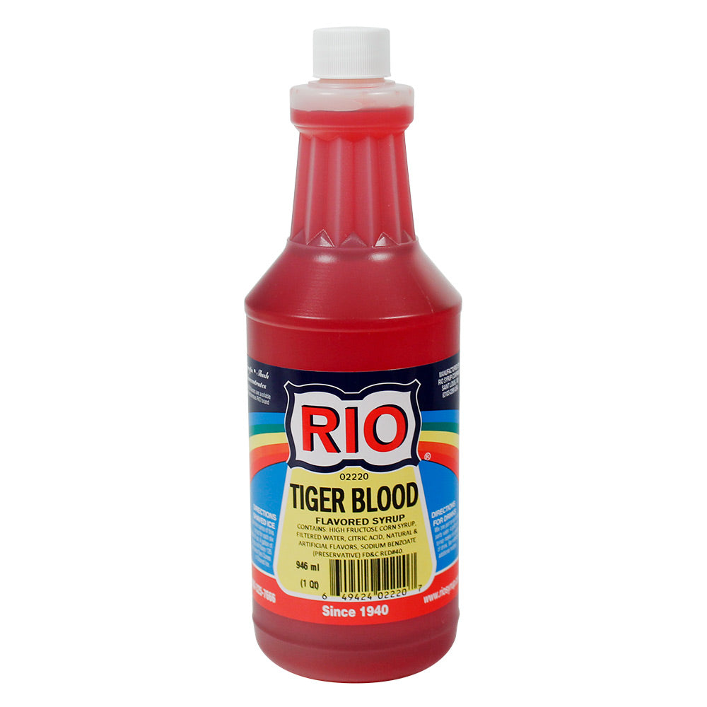 RIO® Tiger Blood Snow Cone Syrup (Quart)