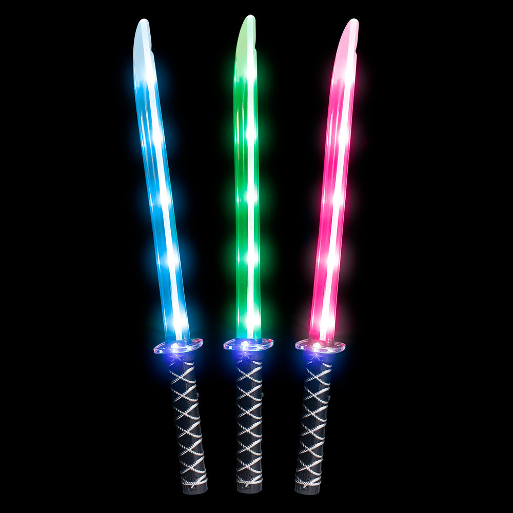 Light Up Ninja Sword Assorted 26" (EACH)
