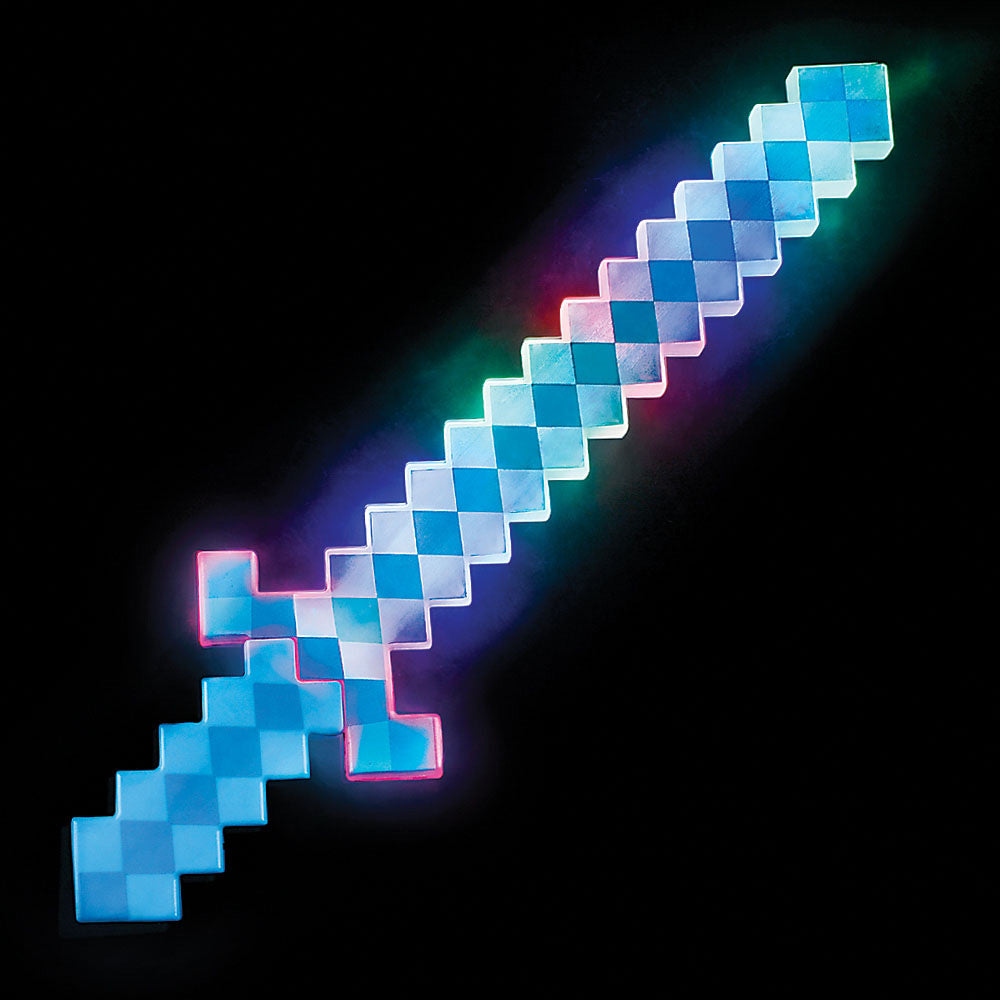 Light Up Pixel Sword 24" (EACH)