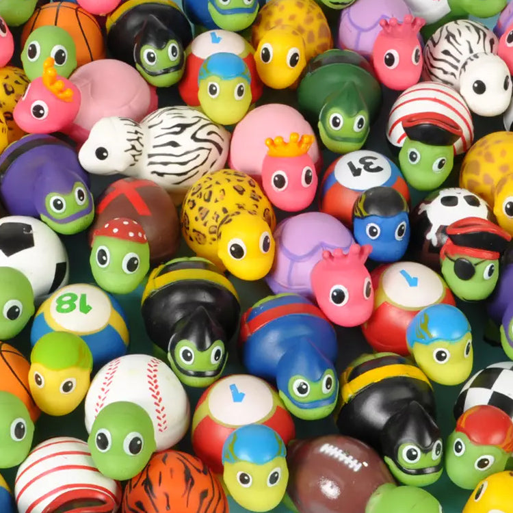 Rubber Turtle Assortment 2" (72 PACK)