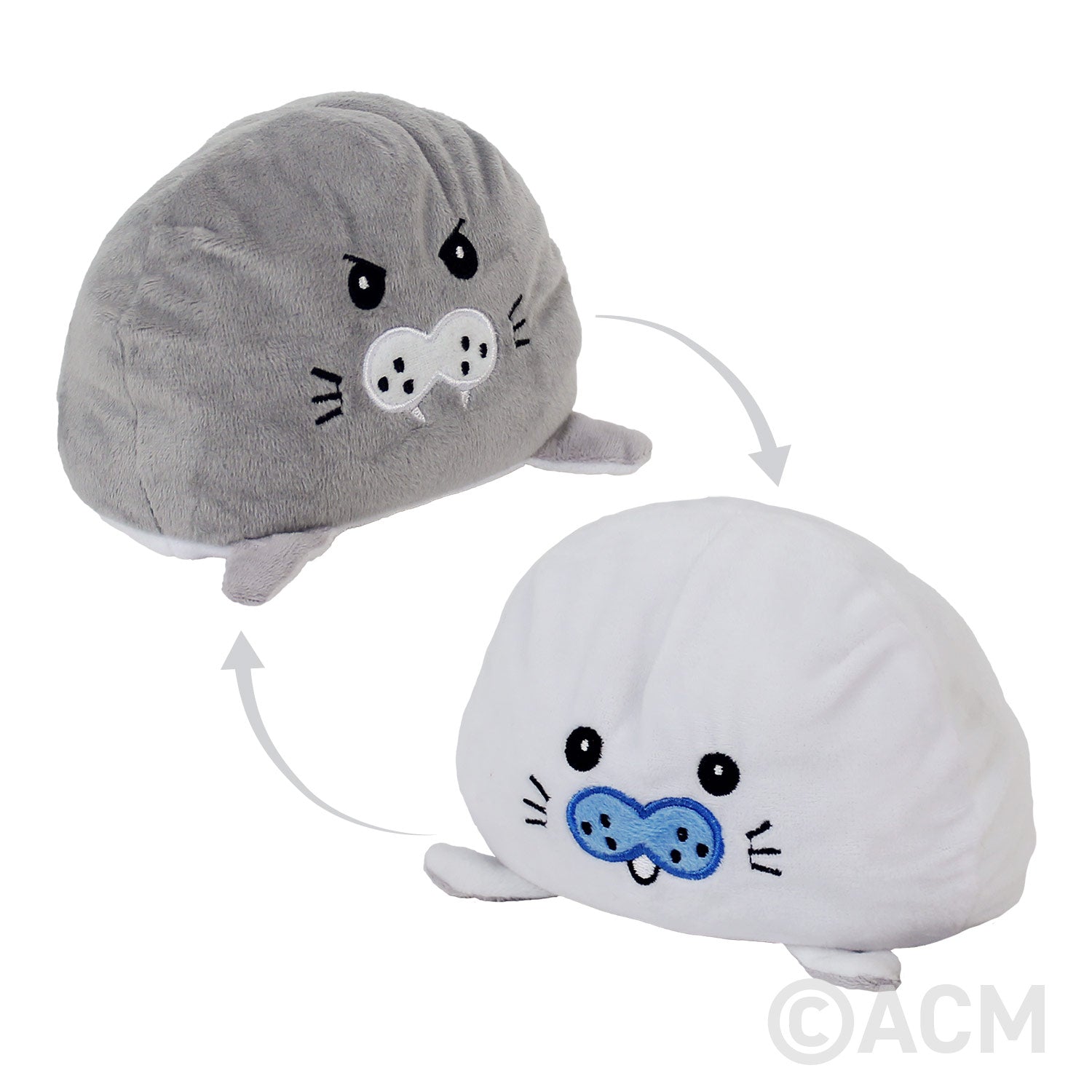 Plush Reversibles Walrus 6" (EACH)