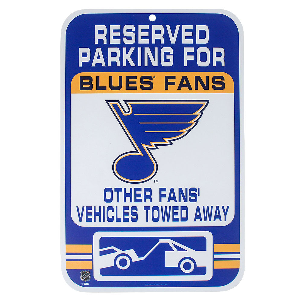 St Louis Blues Fans Parking Only