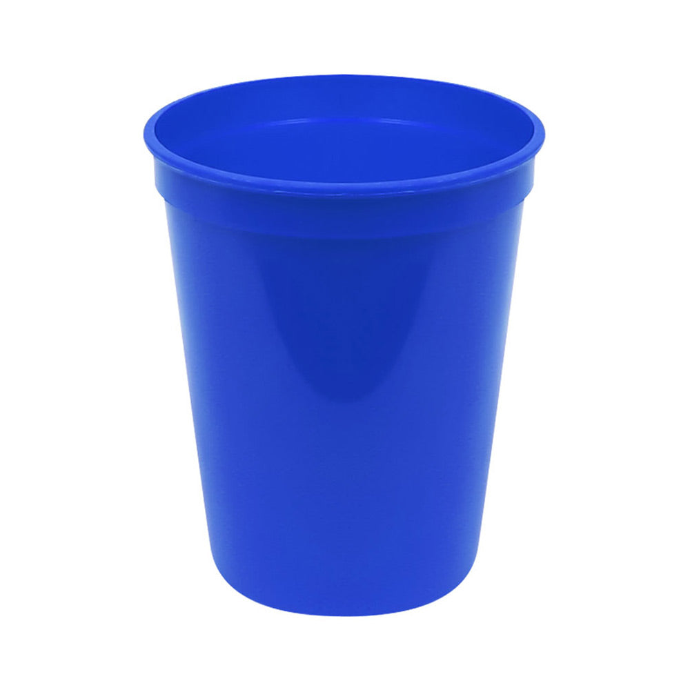 Blue Plastic Stadium Cups 16 oz (25 PACK)