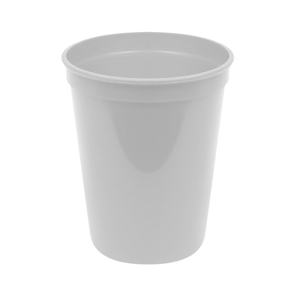 Plastic Stadium Cups - White 16 oz (25 PACK)