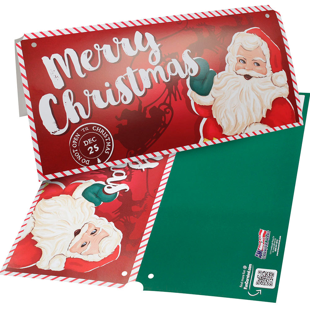 48" Christmas Stocking Header Card