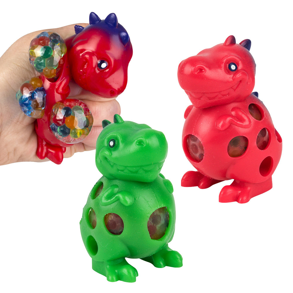 Dino Squeeze Mesh Ball Assortment 3.5" (DZ)